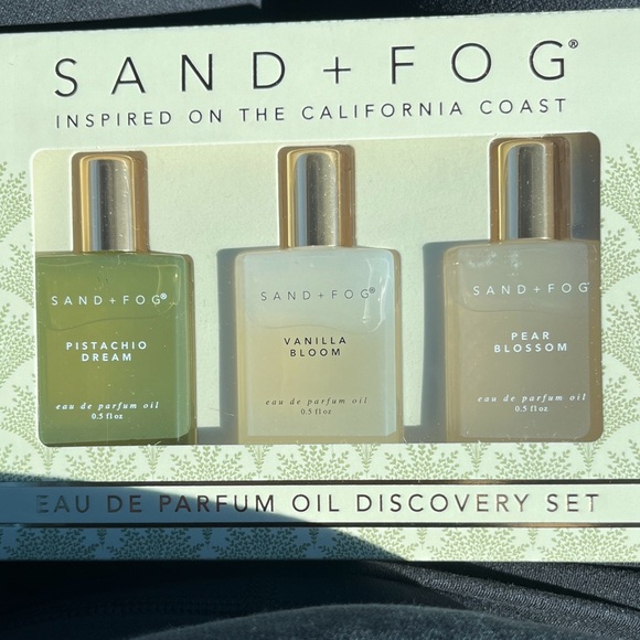 Sand + Fog | Bath & Body | Sand Fog Eau De Parfum Oil Discovery Set ...
